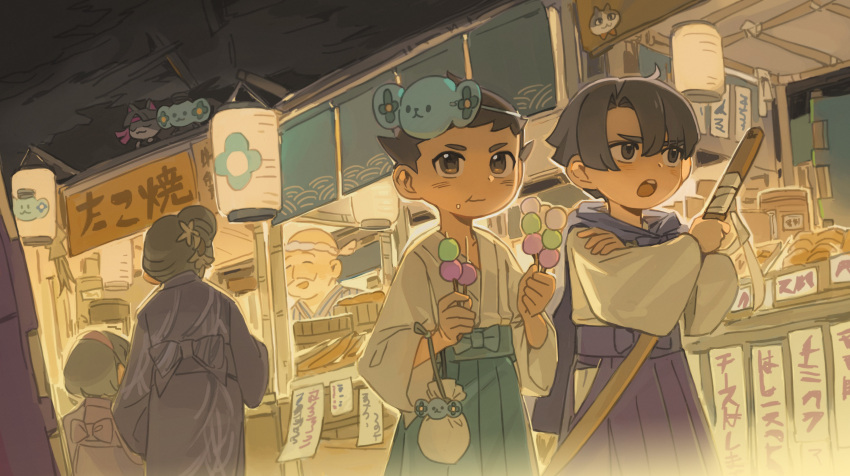 Safebooru - 2boys absurdres ace attorney black eyes black hair blue ...