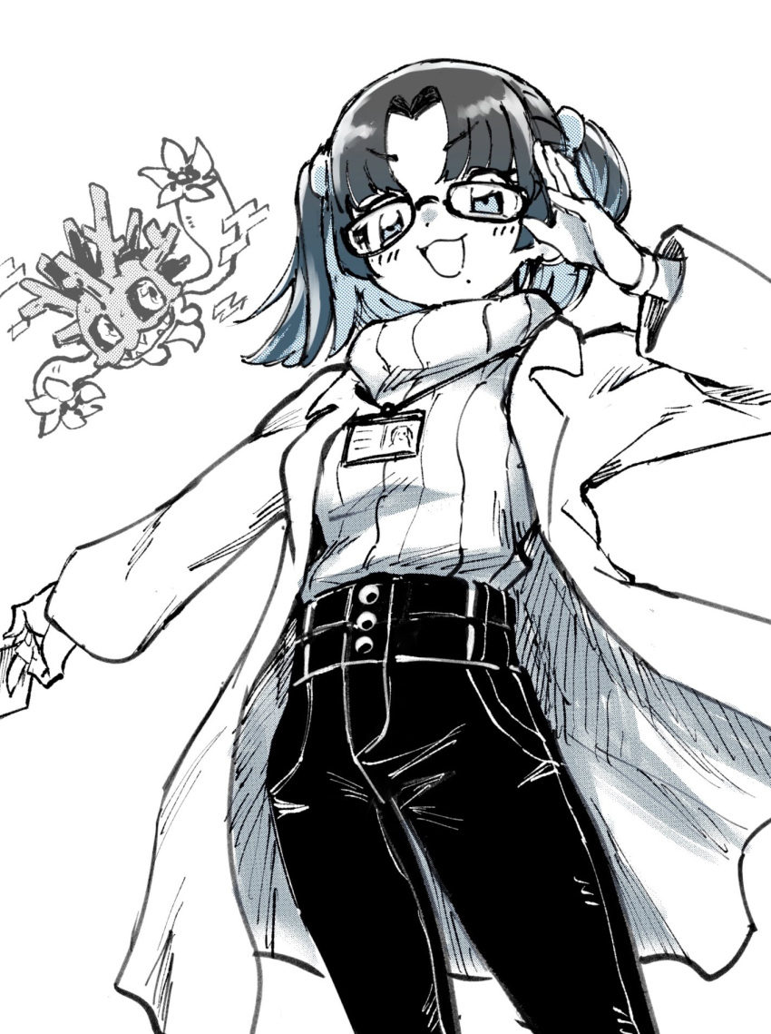 Safebooru - 1girl cowboy shot denim digimon digimon (creature) digimon ...