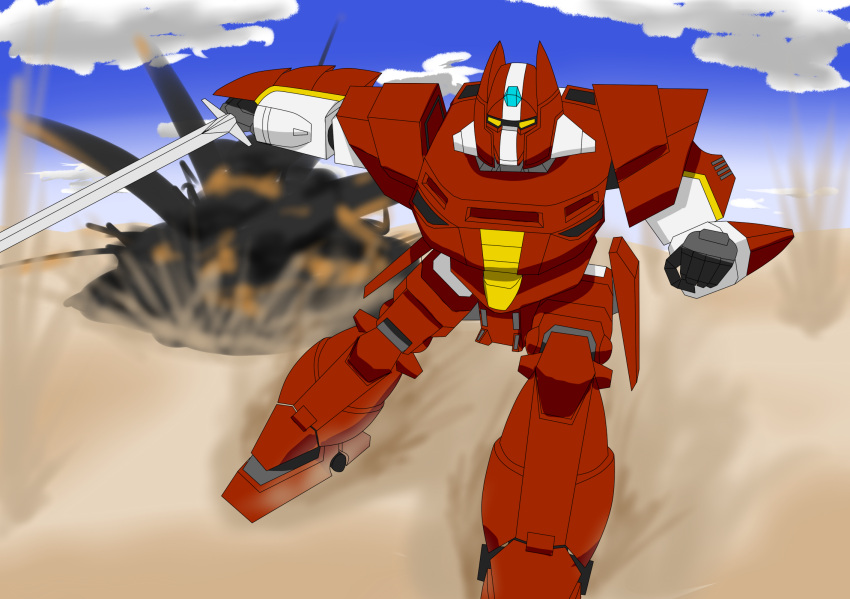 Safebooru - 80s clouds galient hifumi (hifumit) highres kikou-kai ...