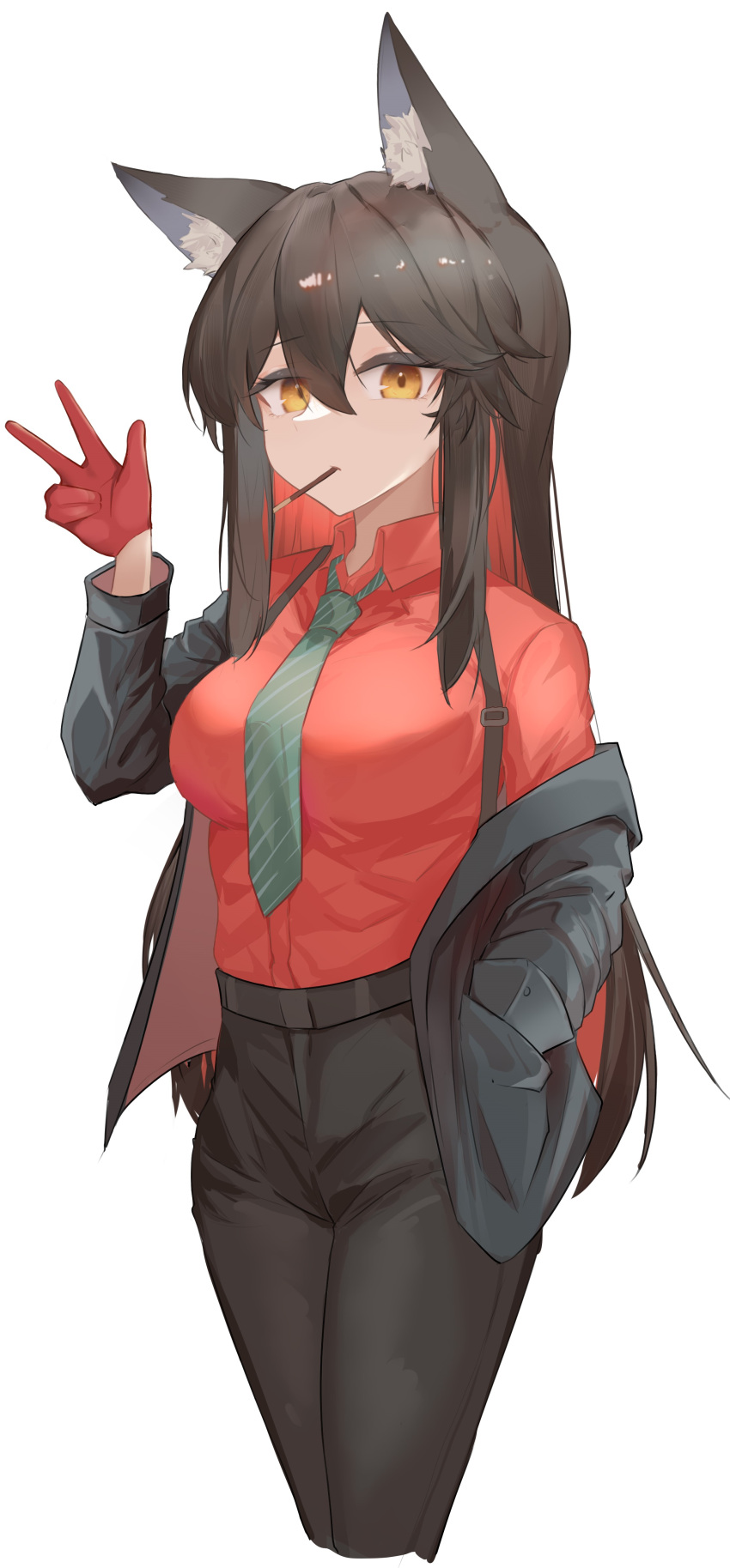 Safebooru - 1girl absurdres animal ear fluff animal ears arknights arm ...