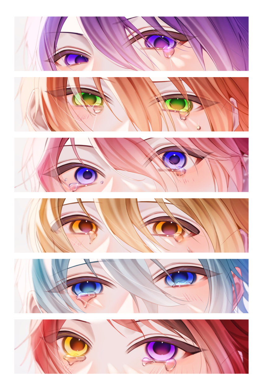 Safebooru - 6+boys absurdres bimigohan16 blonde hair blue eyes blue ...