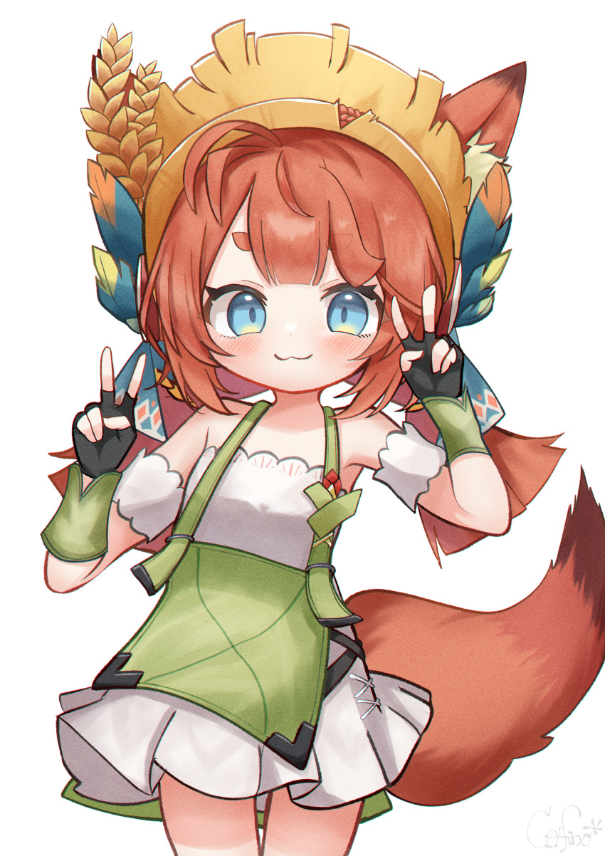 Safebooru - 1girl :3 absurdres animal ears ann (stella sora) black ...