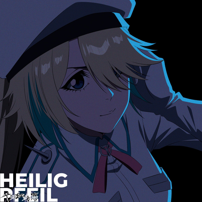 Safebooru - 1girl aqua hair black background bleach bleach: sennen ...