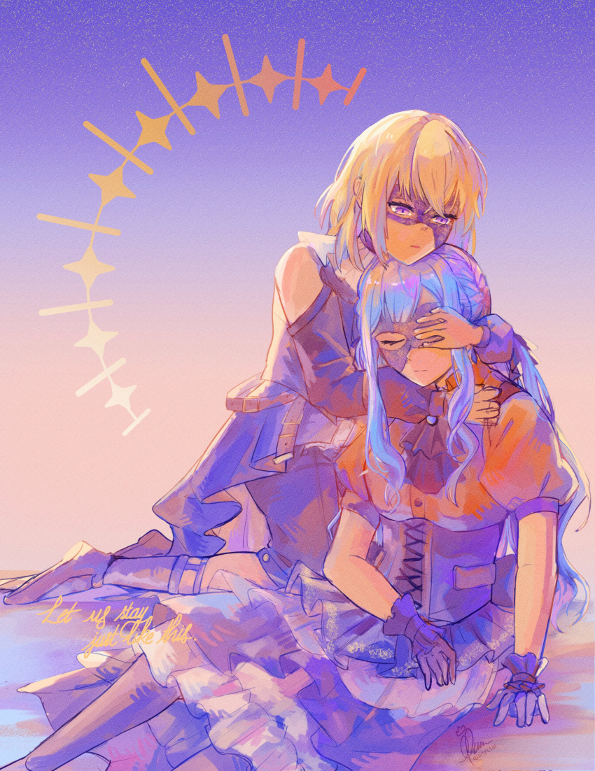 Safebooru - 2girls absurdres ascot bang dream! bang dream! it's mygo!!!!! belt black ascot black ...