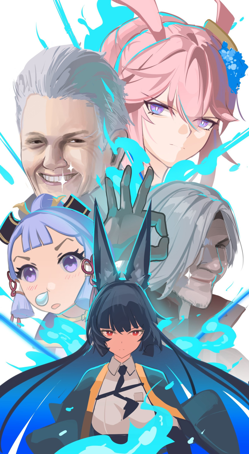 Safebooru - animal ears ayaka (genshin impact) dante (devil may cry ...