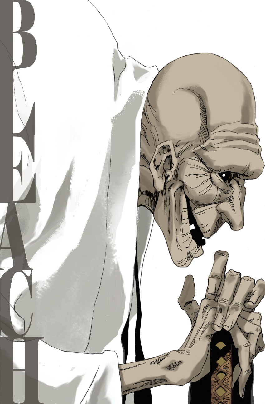 Safebooru - 1boy absurdres bald black sclera bleach bleach: sennen ...