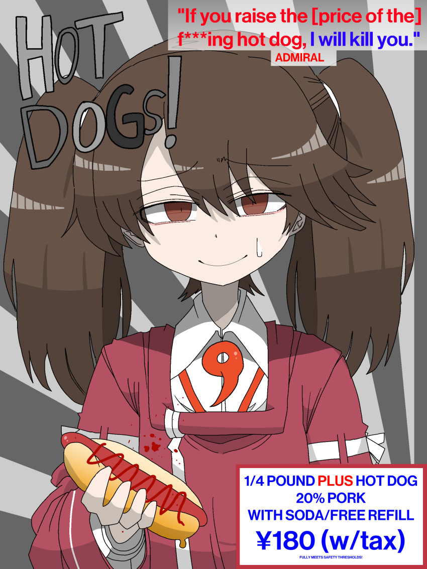 Safebooru - 1girl absurdres brown eyes brown hair censored censored ...