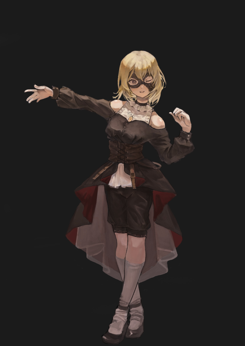 Safebooru - 1girl absurdres bang dream! bang dream! it's mygo!!!!! black background black dress ...