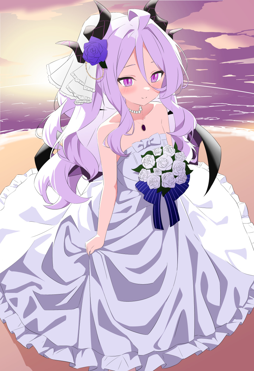 Safebooru - 1girl absurdres ahoge alternate costume beach blue archive ...