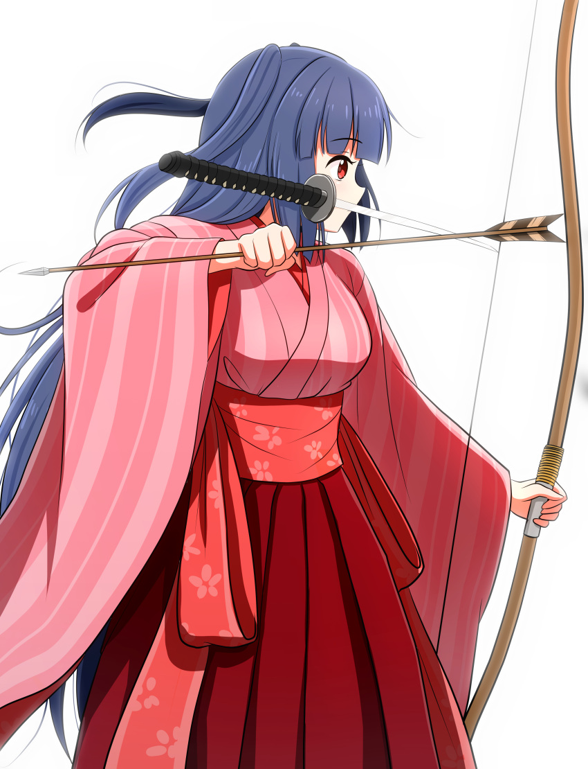 Safebooru - 1girl absurdres archery arrow (projectile) bow (weapon ...