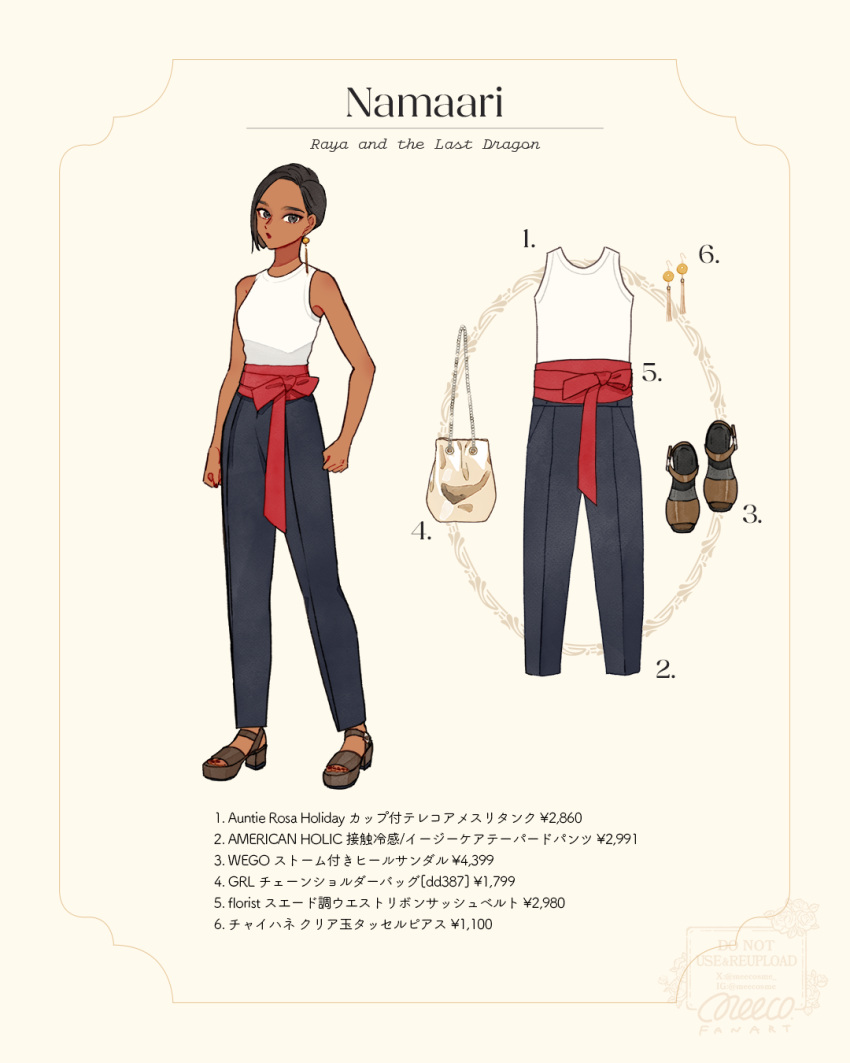 Safebooru - 1girl animification asymmetrical hair black hair brown eyes ...