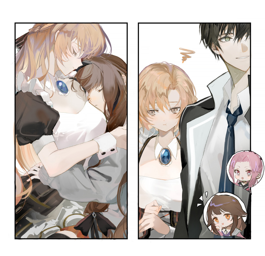 Safebooru - 1girl 4girls :t absurdres ann (forever 7th capital ...