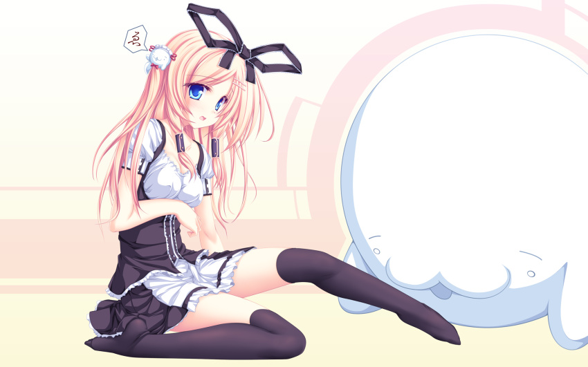 Safebooru - 77 amane ruru blue eyes long hair tenmaso | 17854