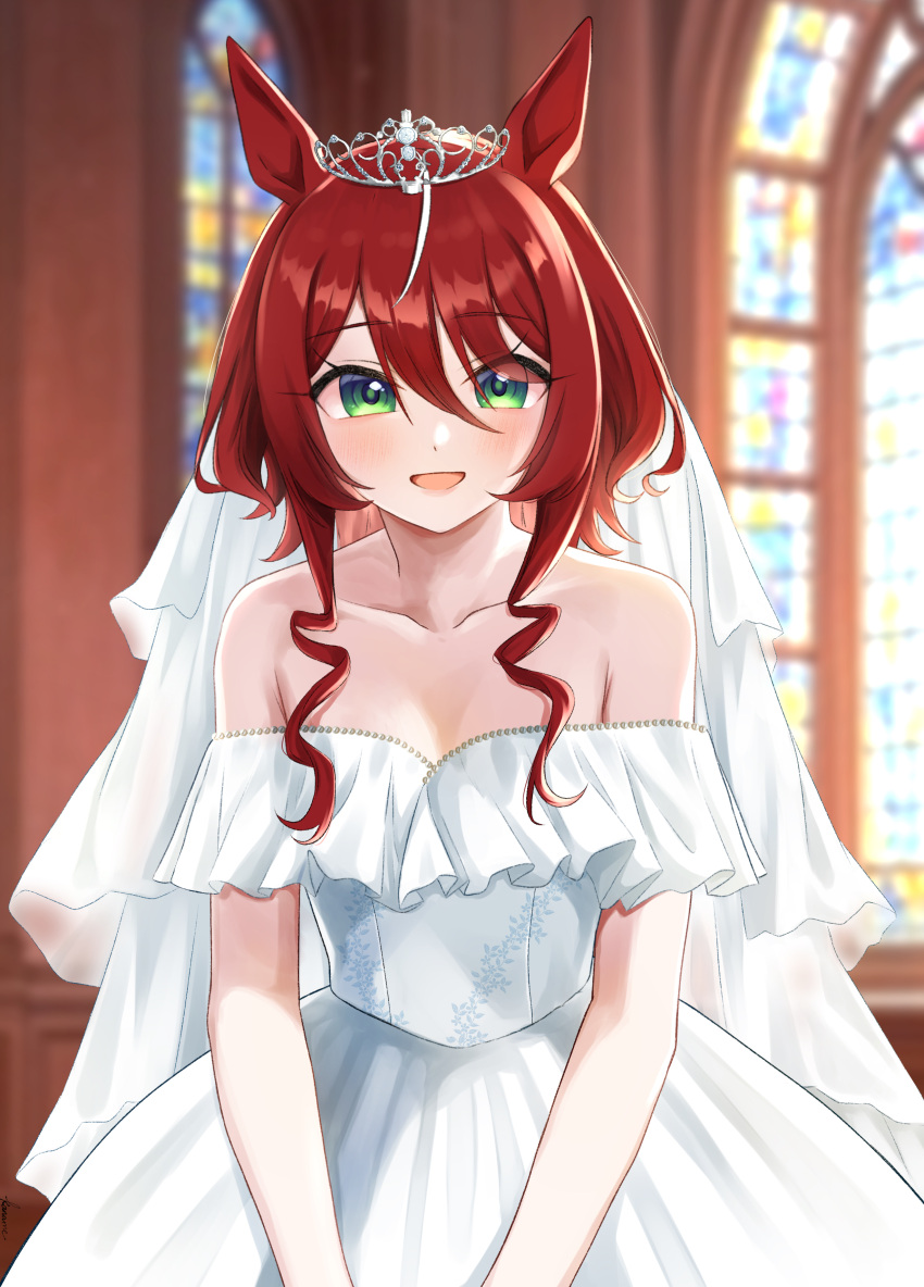 Safebooru - 1girl absurdres alternate costume alternate hairstyle animal ears blurry blurry ...