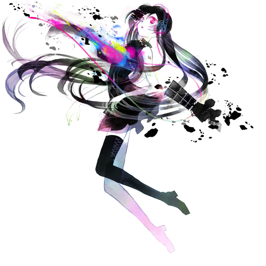 Safebooru - hatsune miku heterochromia highres long hair satellite ...