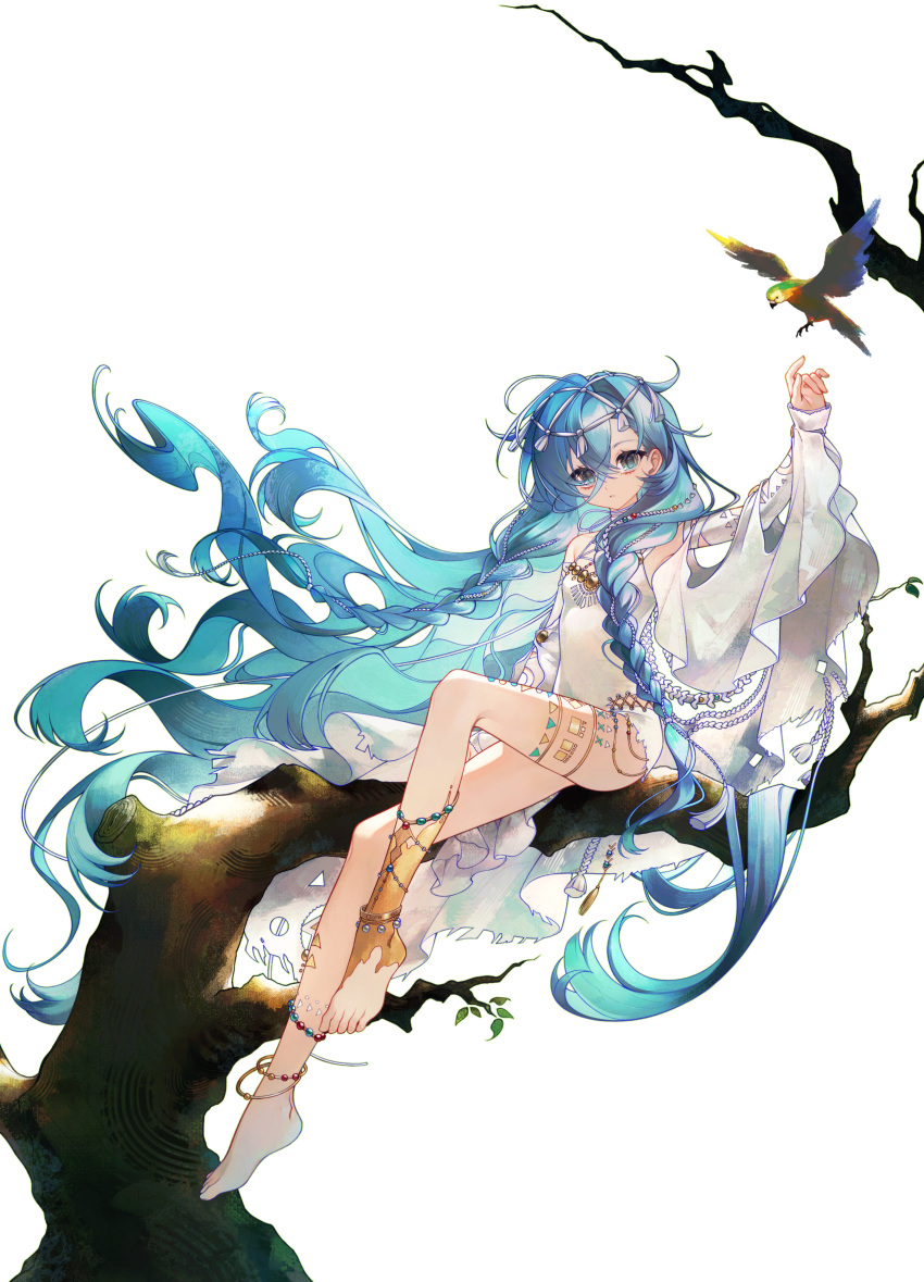 Safebooru - 1girl 37 (down in the grotto) (reverse:1999) 37 (reverse:1999) absurdres anklet arm ...