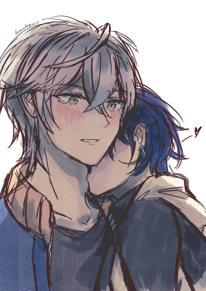 Safebooru - 1boy 1girl absurdres artist name belle (zenless zone zero) black jacket black shirt ...