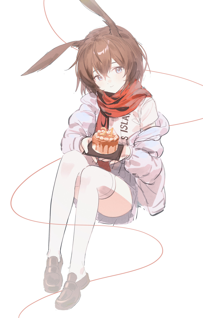 Safebooru - 1girl absurdres alternate costume amiya (arknights) animal ears arknights blue eyes ...