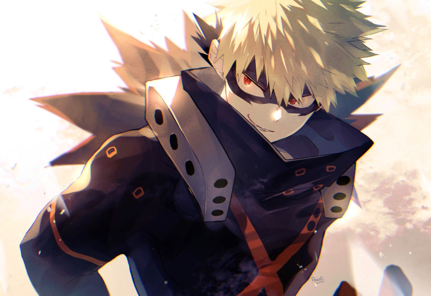 Safebooru - 1boy bakugou katsuki blonde hair boku no hero academia ...