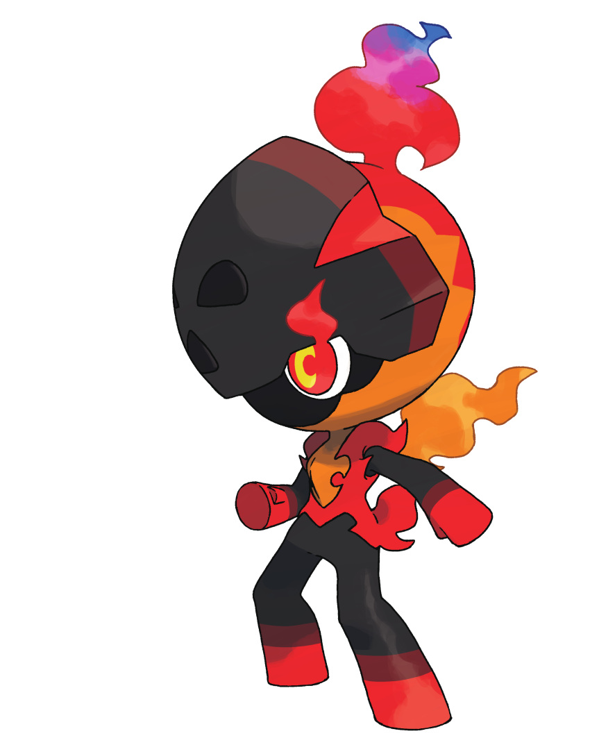 Safebooru - absurdres artist request charcadet fire flaming eye full ...