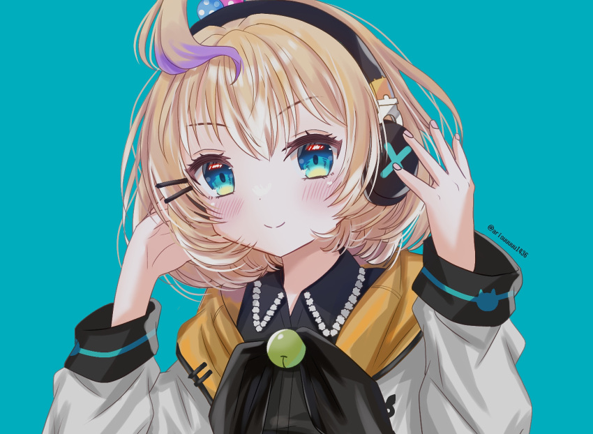 Safebooru - arisuuuuu.1436 headphones ibispaint (medium) marshall maximizer (cevio) millie ...