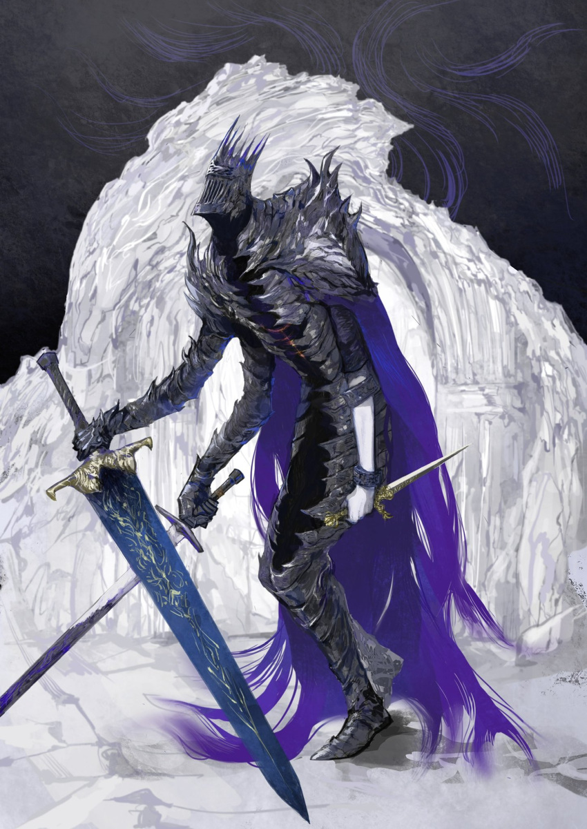 Safebooru - 1boy armor cape elden ring elden ring nightreign extra arms ...