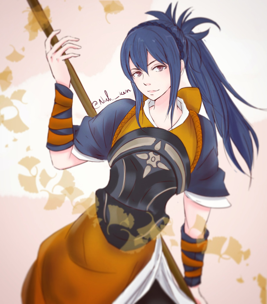 Safebooru - 1girl apron armor blue hair braid crown braid fire emblem ...