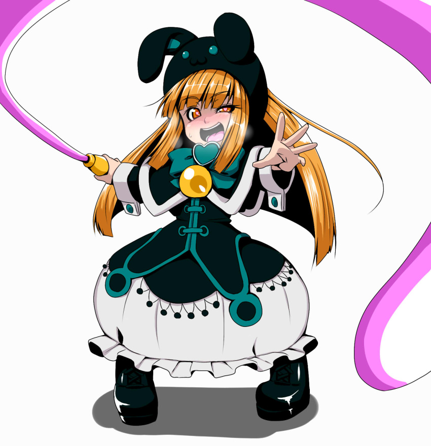 Safebooru - 1girl duel monster ebon magician curran hat heavy breathing ...