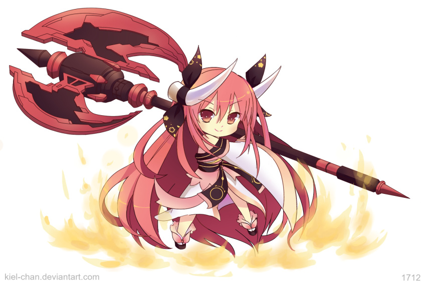 Safebooru - 1girl axe battle axe chibi date a live itsuka kotori itsuka ...