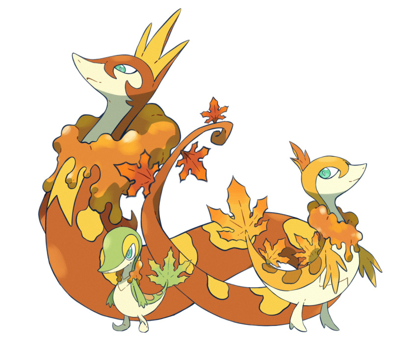 Safebooru - alternate design colored skin evolutionary line full body ...