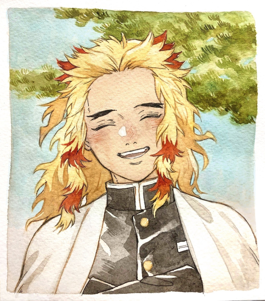 Safebooru - 1boy blonde hair cheeeeese0619 closed eyes commentary ...