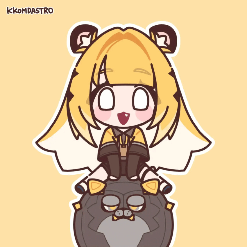 Safebooru - 1girl animal ears hu wei (zenless zone zero) ju fufu kkomdastro long hair tiger ears ...