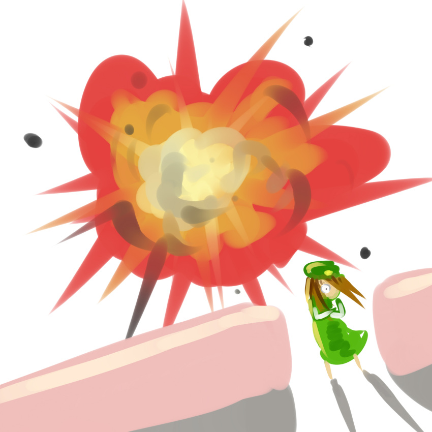 Safebooru - explosion gate highres hong meiling one eye covered ...