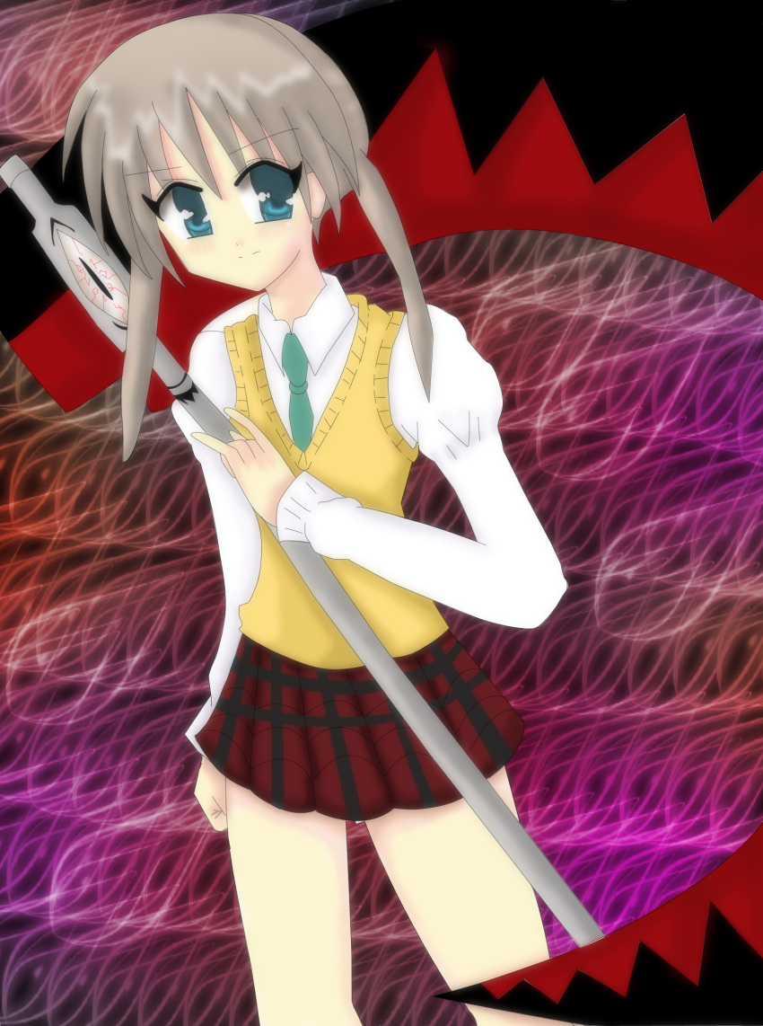 Safebooru - highres maka albarn scythe soul eater twintails | 2003387