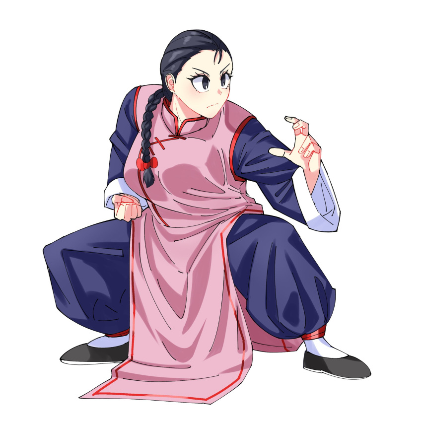 Safebooru - 1girl changpao china dress chinese clothes dragon ball ...