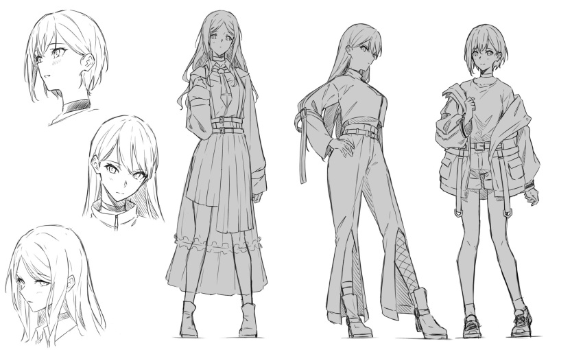 Safebooru - asymmetrical legwear bang dream! bang dream! it's mygo ...