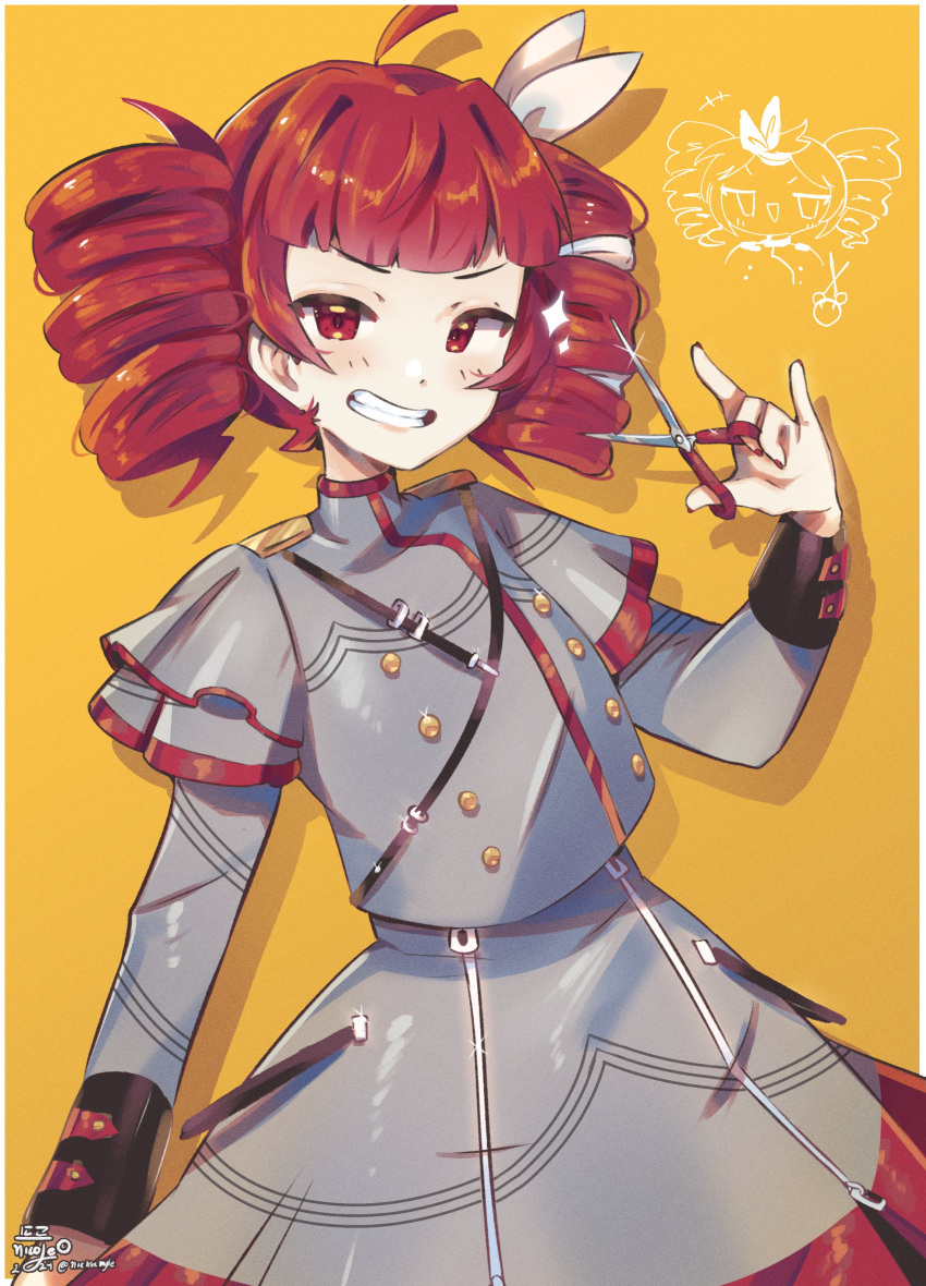 Safebooru - 1girl absurdres ahoge alternate hairstyle arm at side belt black belt black sleeve ...