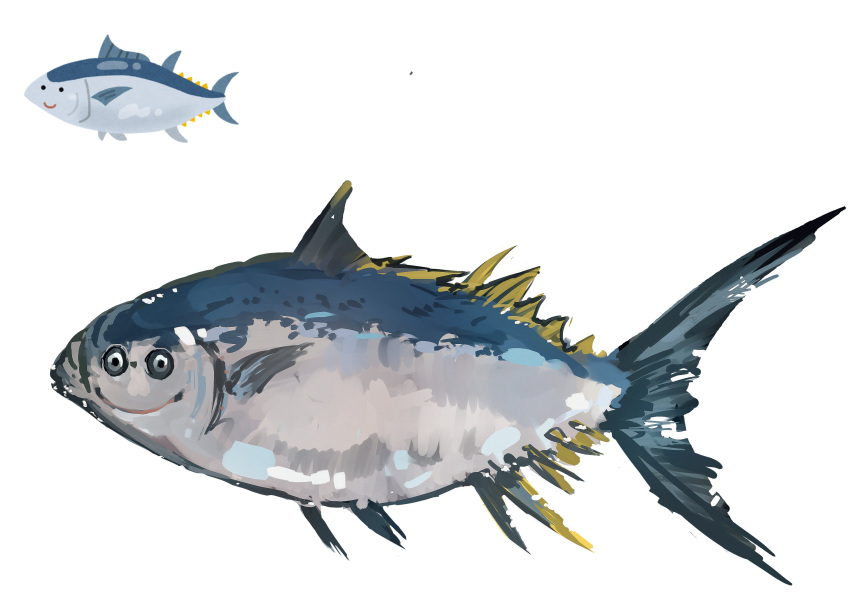 Safebooru - absurdres animal animal focus commentary fish from side ...