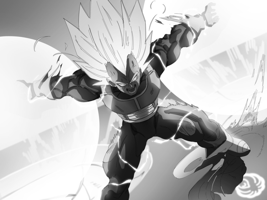 Safebooru - 1boy absurdres anger vein armor commentary dragon ball ...