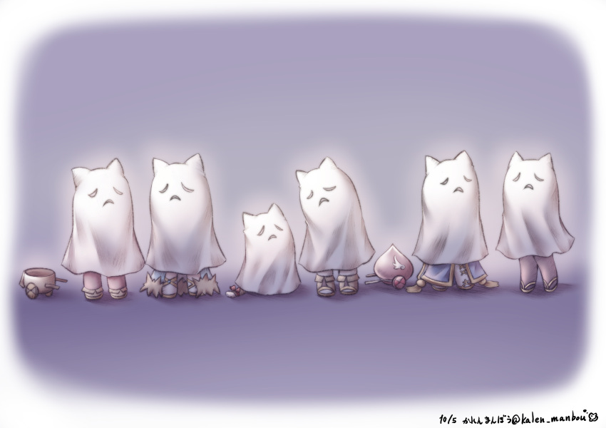 Safebooru - 6+girls absurdres alternate color angeling animal ears ...