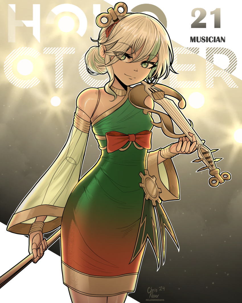 Safebooru - 1girl absurdres alternate costume alternate hairstyle bow ...