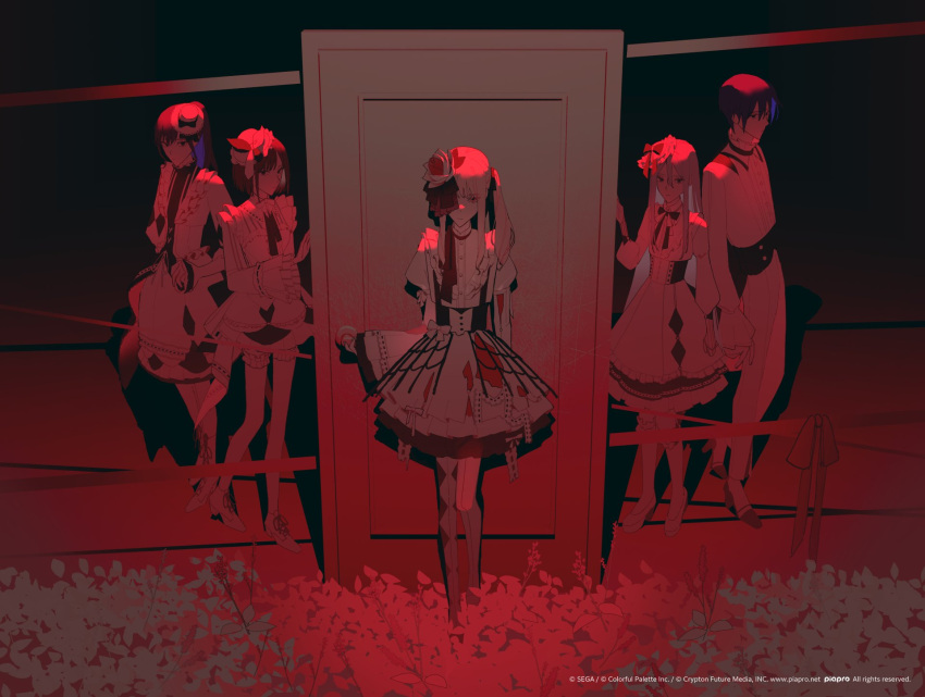 Safebooru - 1boy 1other 25-ji kaito 25-ji nightcord de. (project sekai) 3girls akiyama mizuki ...