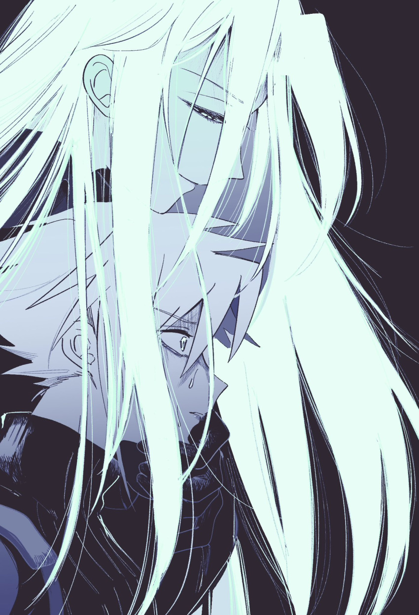 Safebooru - 2boys black gloves cloud strife despair egg omote final fantasy final fantasy vii ...