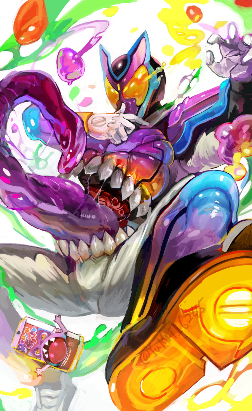 Safebooru - 1boy absurdres candy extra mouth food gochizo highres jelly ...