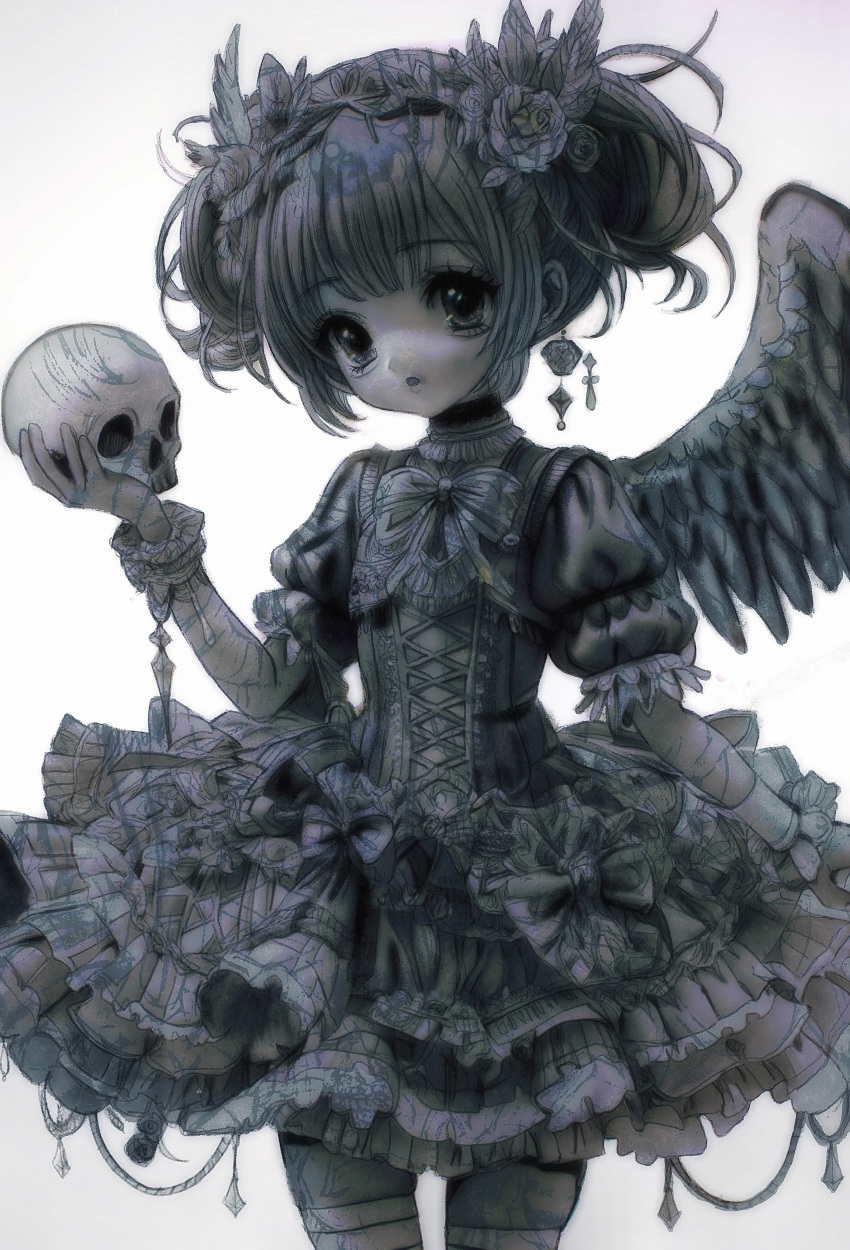 Safebooru - 1girl absurdres arm ribbon bow corset cross-laced clothes ...