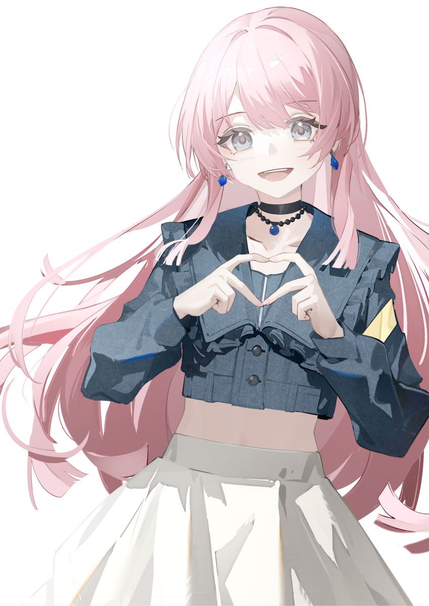 Safebooru - 1girl :d absurdres bang dream! bang dream! it's mygo!!!!! black choker black shirt ...