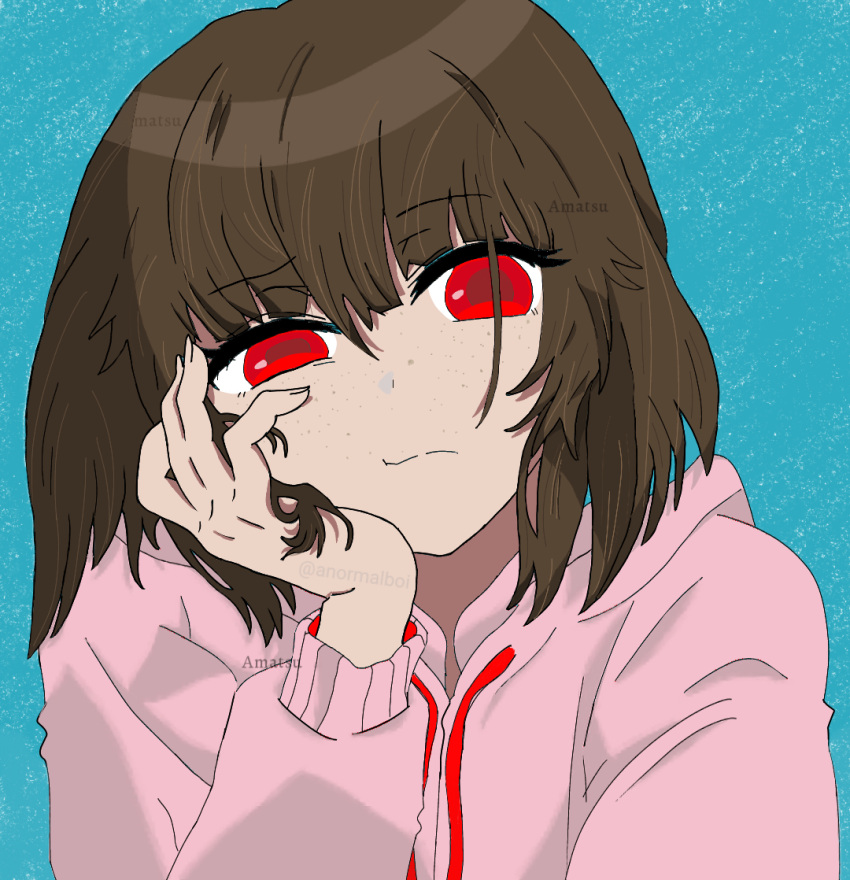 Safebooru - 1girl alice leah aly doppelbvnger brown hair doppelbvnger ...
