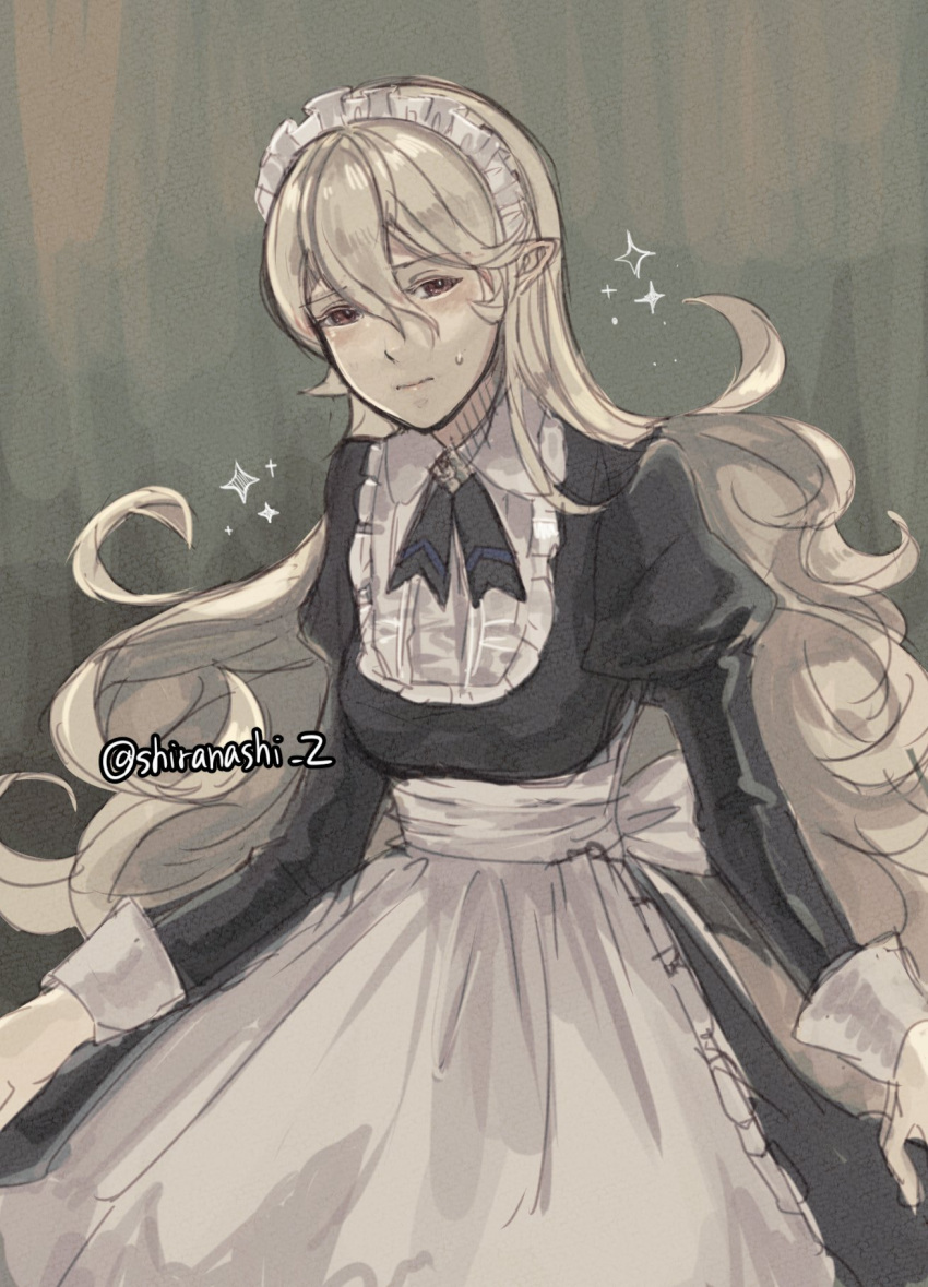 Safebooru - 1girl alternate costume apron corrin (female) (fire emblem ...