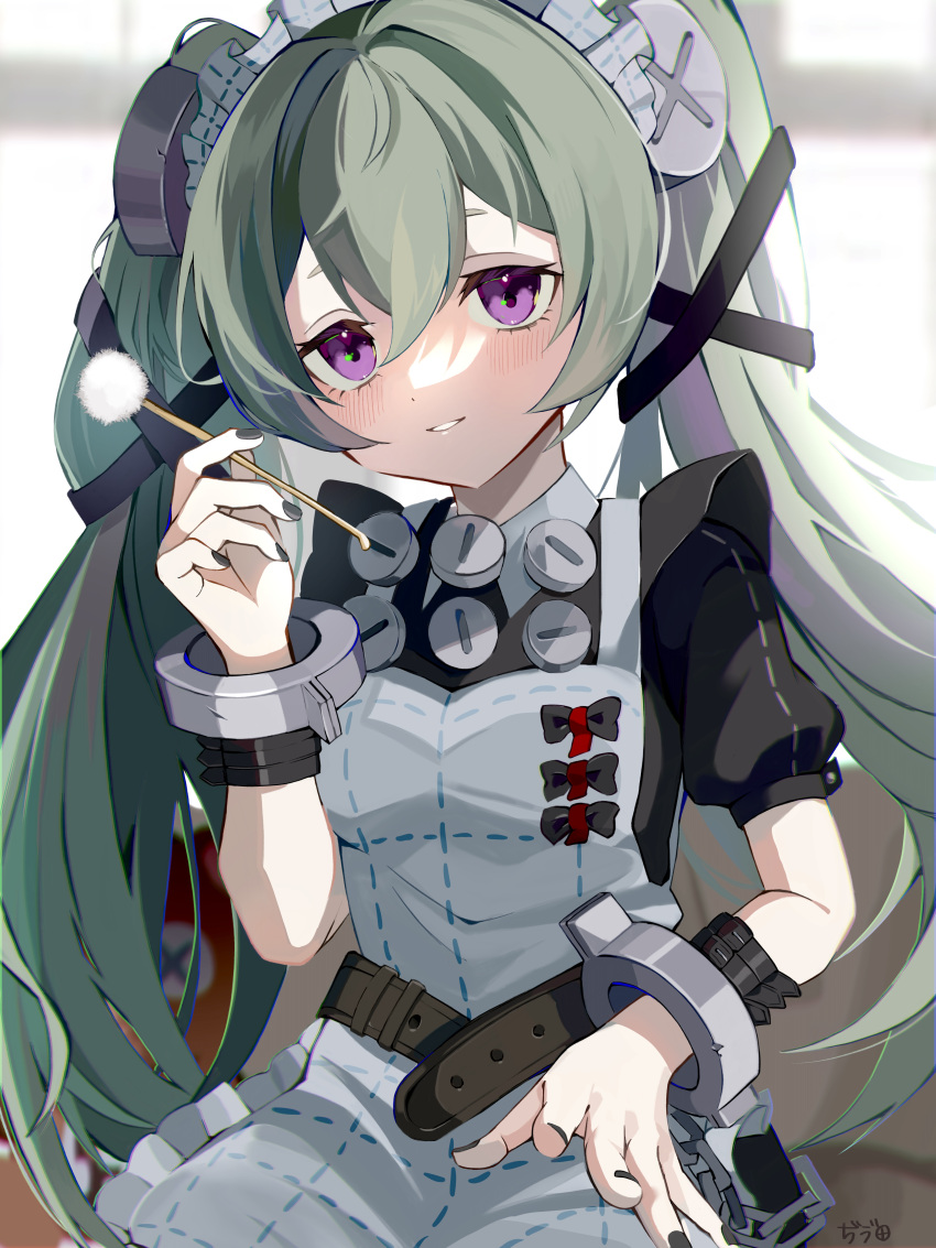 Safebooru - 1girl absurdres black nails blush corin wickes fingernails ...