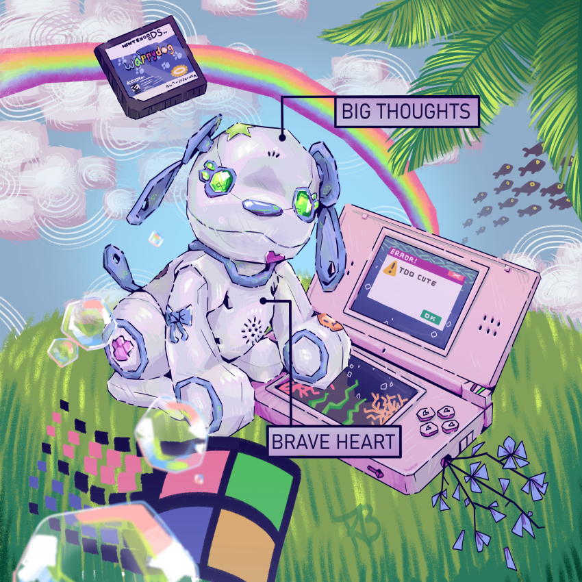 Safebooru - animal focus bubble clouds commentary diagram dog english commentary english text ...